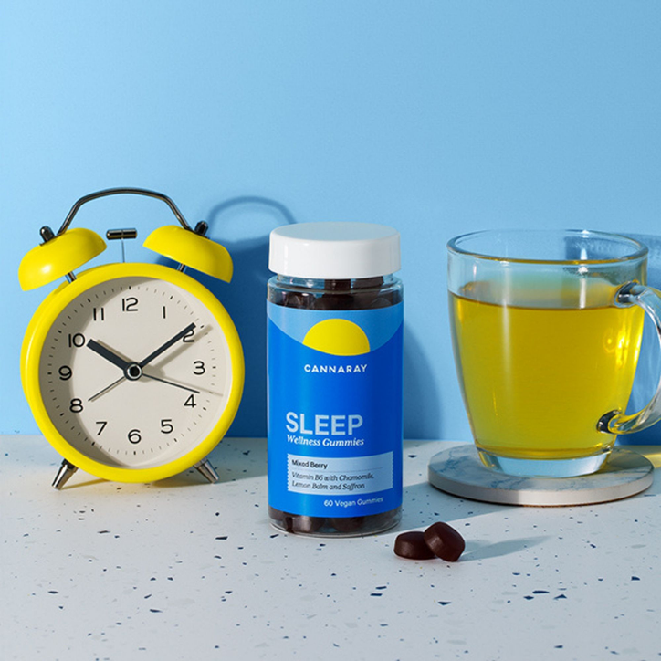 Mixed Berry Sleep Gummies | Cannaray | Holland & Barrett