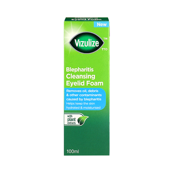 Vizulize Blepharitis Cleansing Eyelid Foam