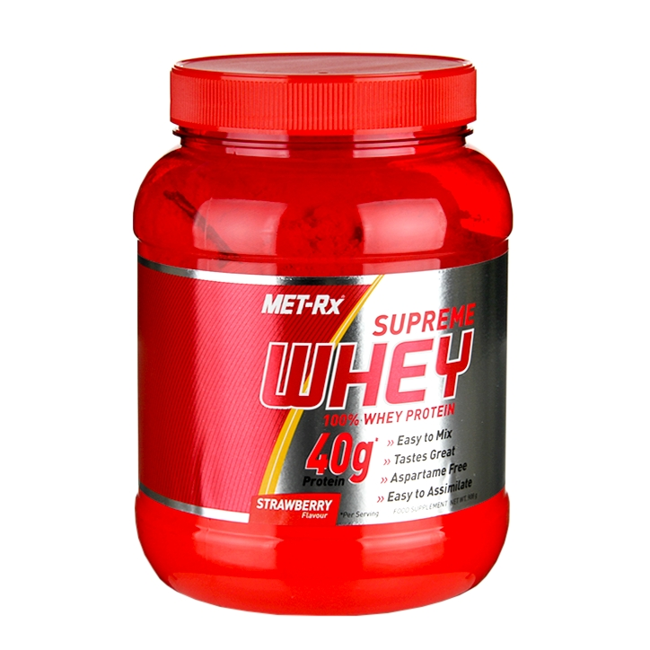 Met-Rx Supreme Whey Powder Strawberry