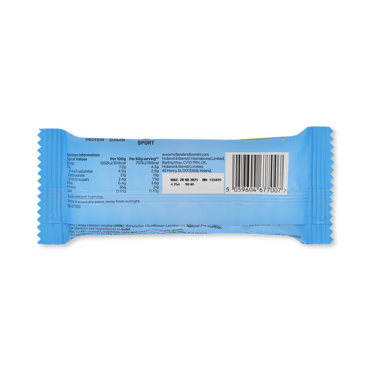White Chocolate, Cookies & Cream Protein Bar | Holland & Barrett