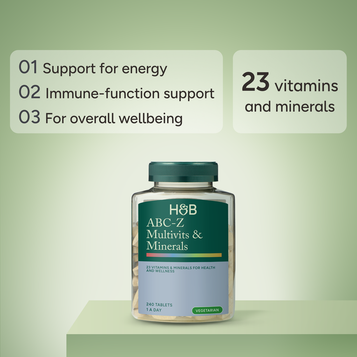 ABC to Z Multivitamins - 240 Tablets | Holland & Barrett