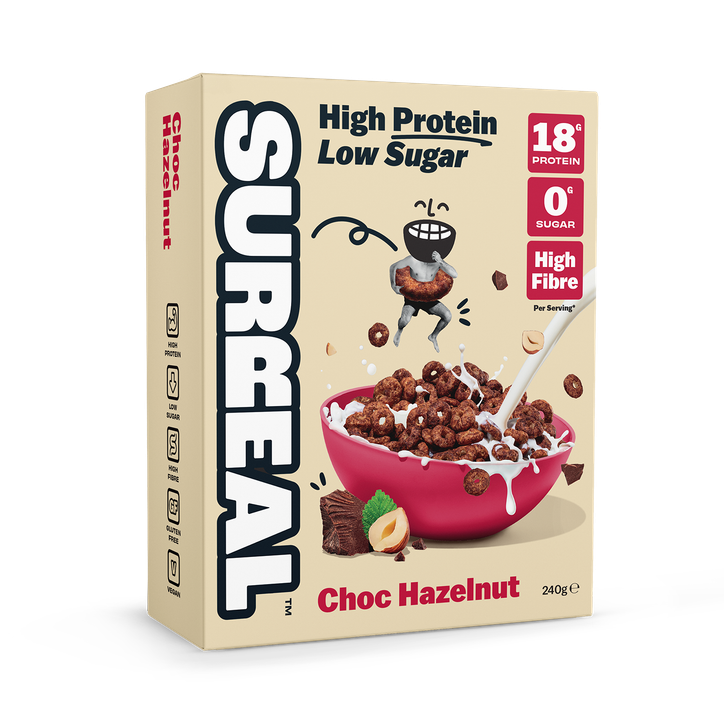 Surreal High Protein Cereal Choc Hazelnut 240g | H&B