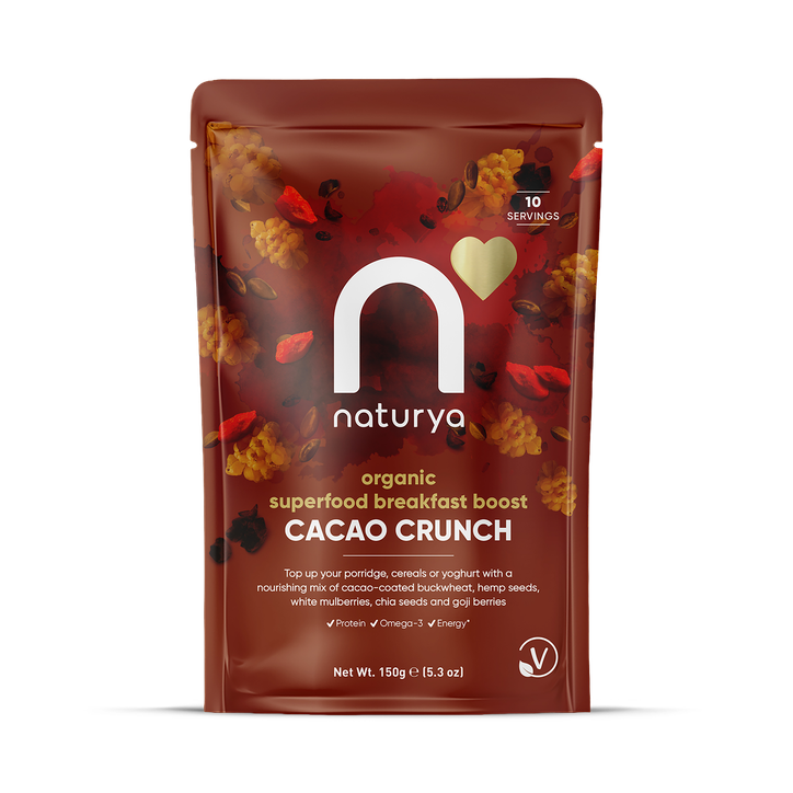 Organic Superfood Breakfast Boost Cacao Crunch | Superfoods | H&B