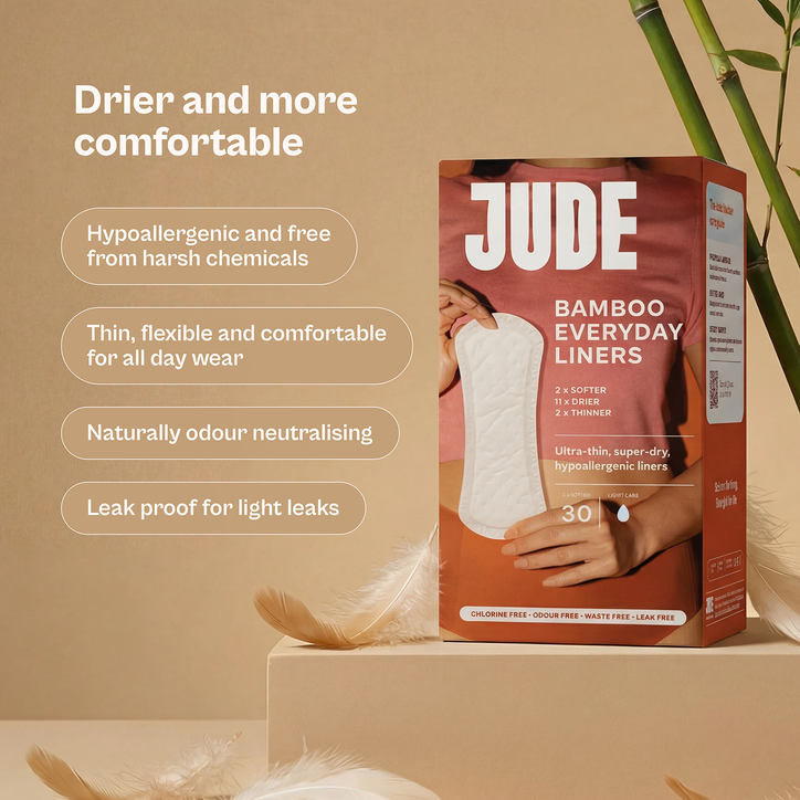 Jude Bamboo All Day Liners | Feminine Care | H&B