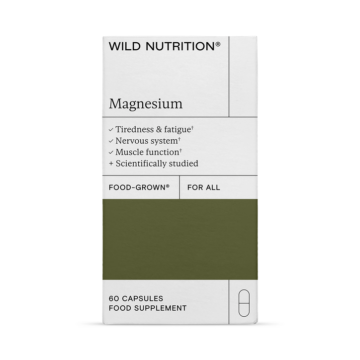 Magnesium Capsules | Wild Nutrition | H&B