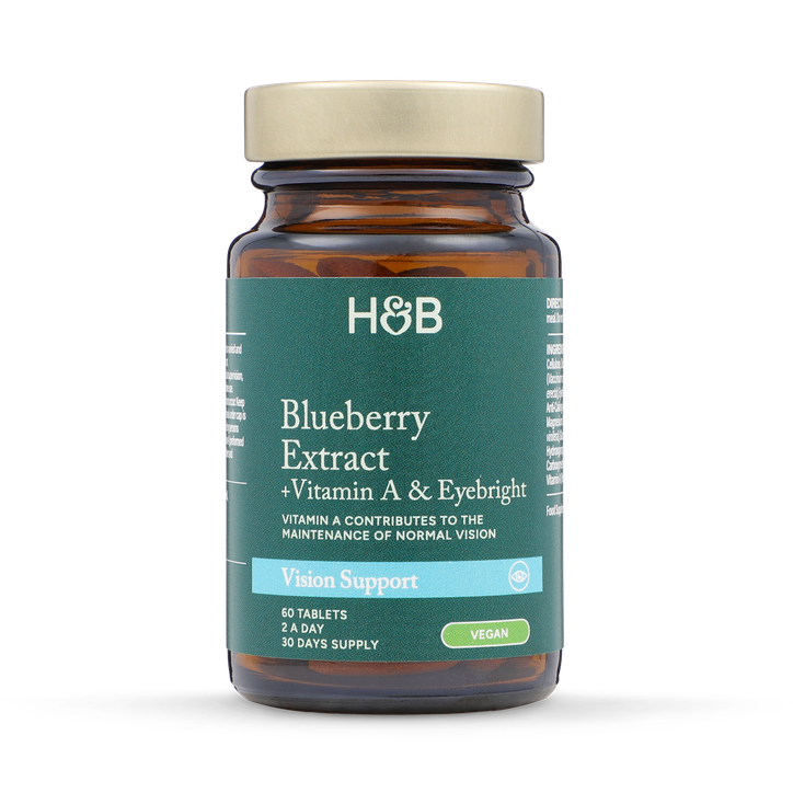 Holland & Barrett Blueberry Vision 60 Capsules | H&B