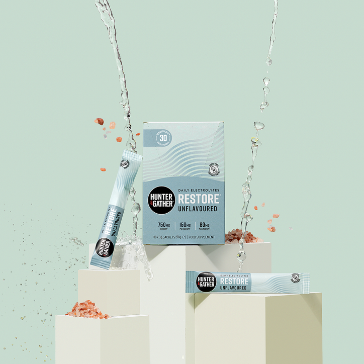 Restore Electrolytes Unflavoured x30 | Hunter & Gather | H&B
