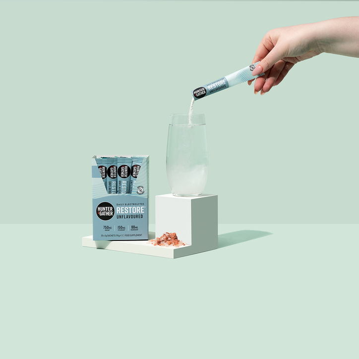 Restore Electrolytes Unflavoured x30 | Hunter & Gather | H&B