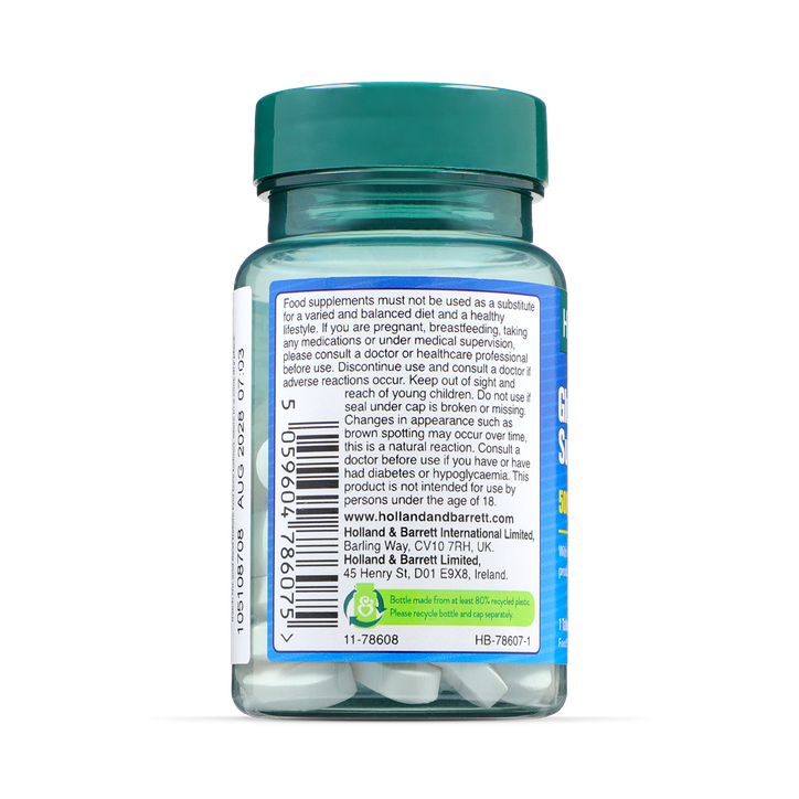 Holland & Barrett Glucosamine Sulphate 500mg 60 Tablets | H&B