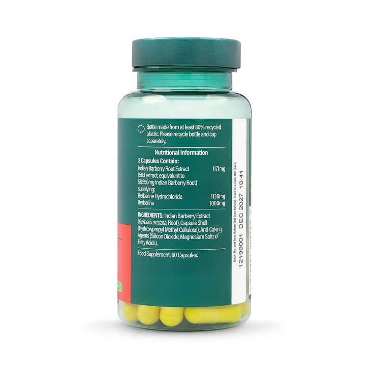 Holland & Barrett Berberine 1000mg 60 Capsules | H&B