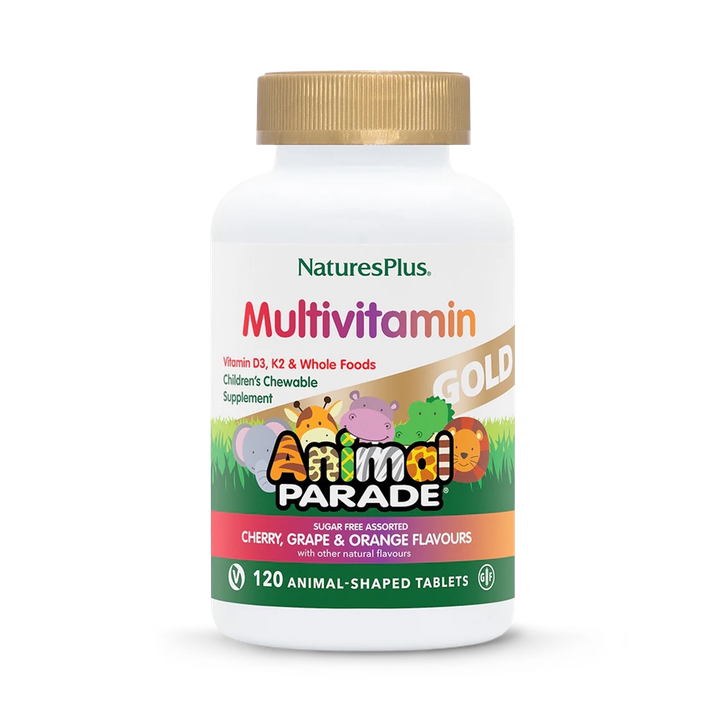 NaturesPlus Animal Parade® Gold Multivitamin Childrens 120 Assorted ...