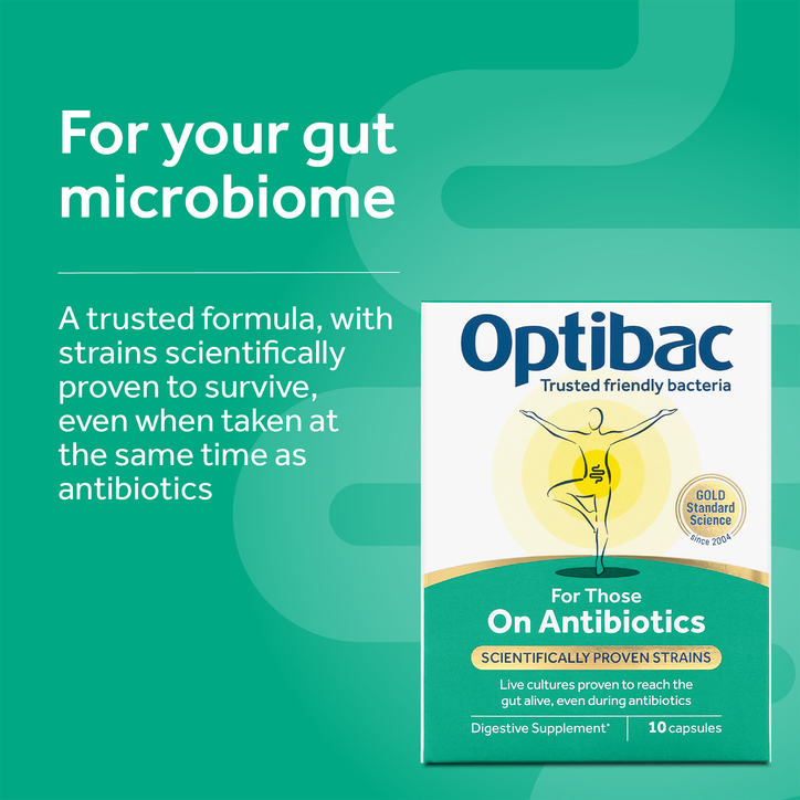 Optibac For Those On Antibiotics 10 Capsules | H&B
