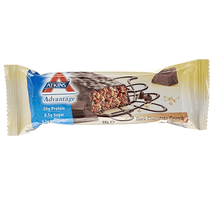 Atkins Advantage Dark Choc Crunch 60g Bar