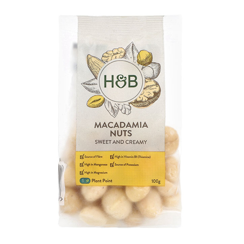 Macadamia Nuts | Healthy Snacks | Holland & Barrett